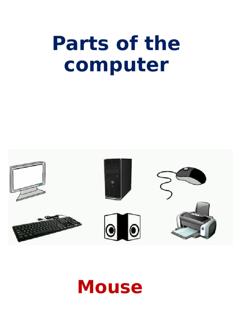 Parts of Computer | PDF