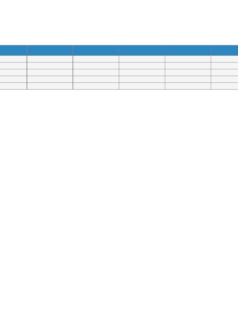 Student Progress Card A4 Simple | PDF