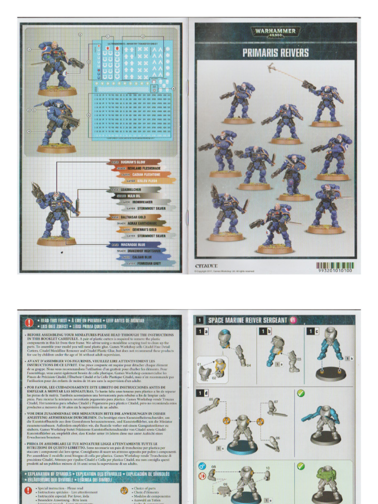 Reivers Build Instructions | PDF