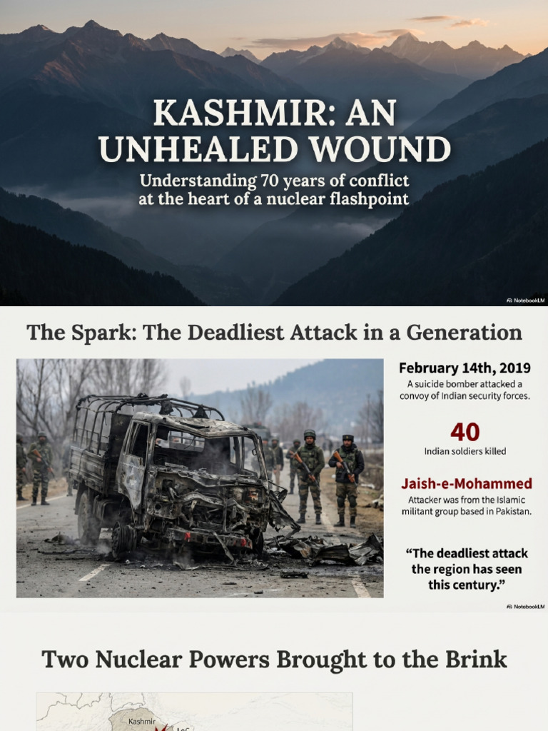 Kashmir An Unhealed Wound | PDF