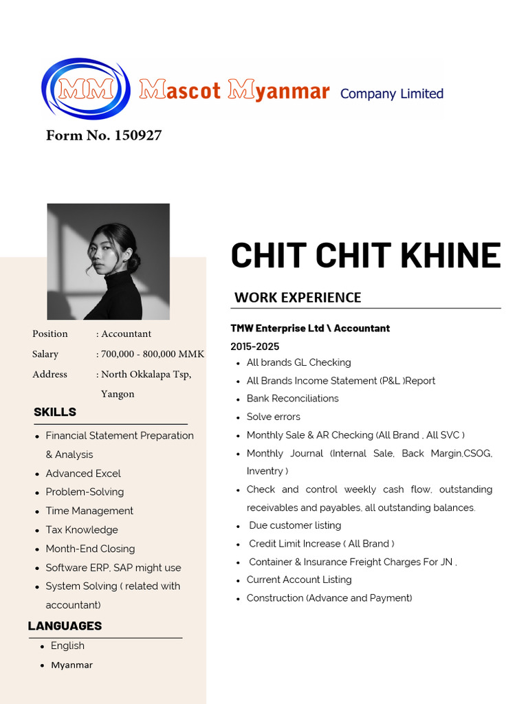 Chit Chit Khine | PDF