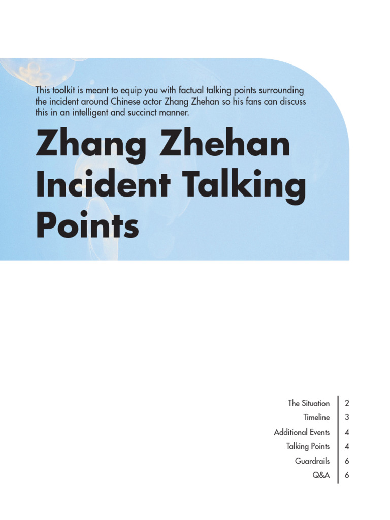 ZZH Talking Points | PDF