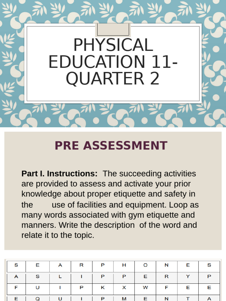 Gym Etiquette and Safety Guidelines | PDF