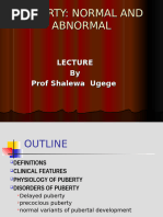 Tanner Stages of Puberty Development | PDF | Puberty | Human Reproduction