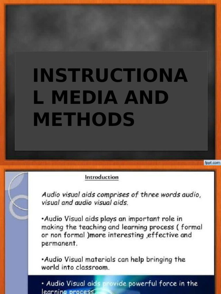 Instructional Media and Methods | PDF