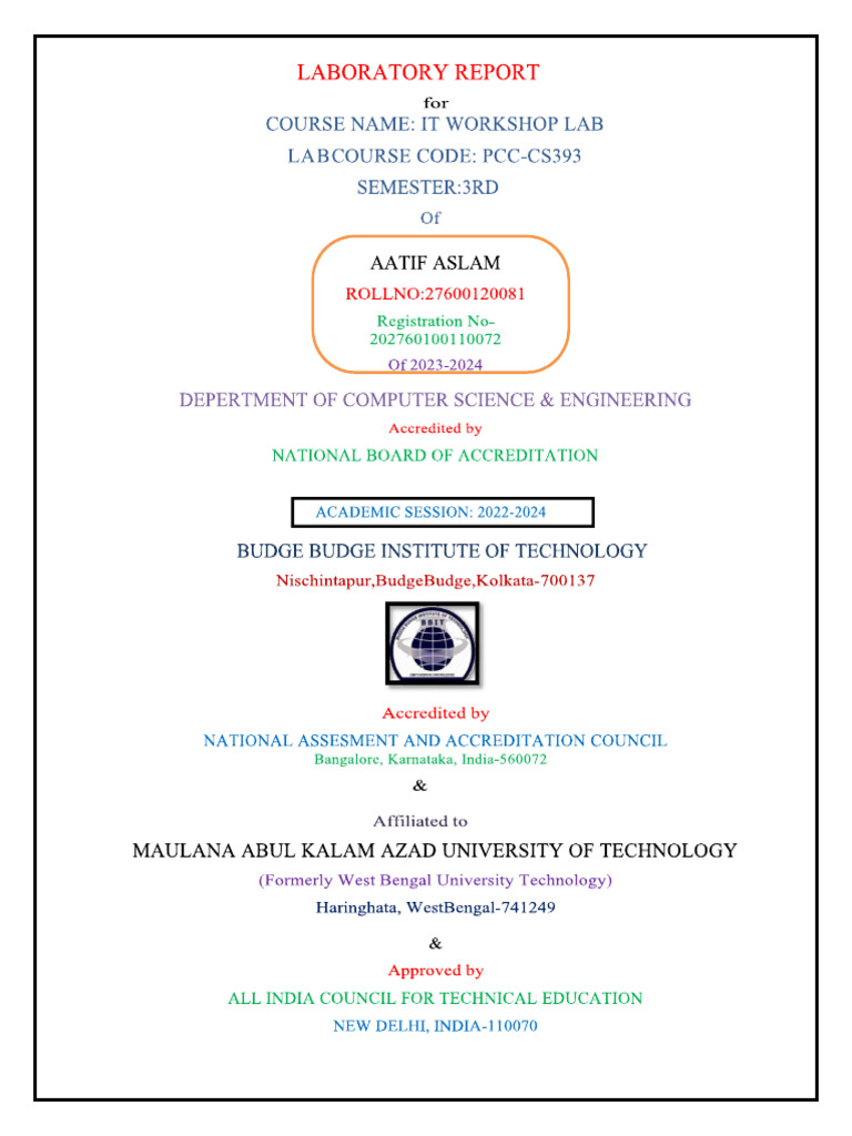 It Workshop | PDF