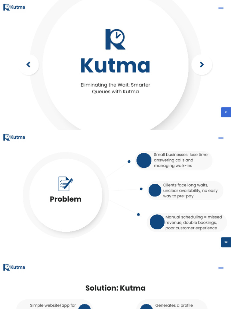 Kutma: Smart Queue Management Solution | PDF | Computing | Software