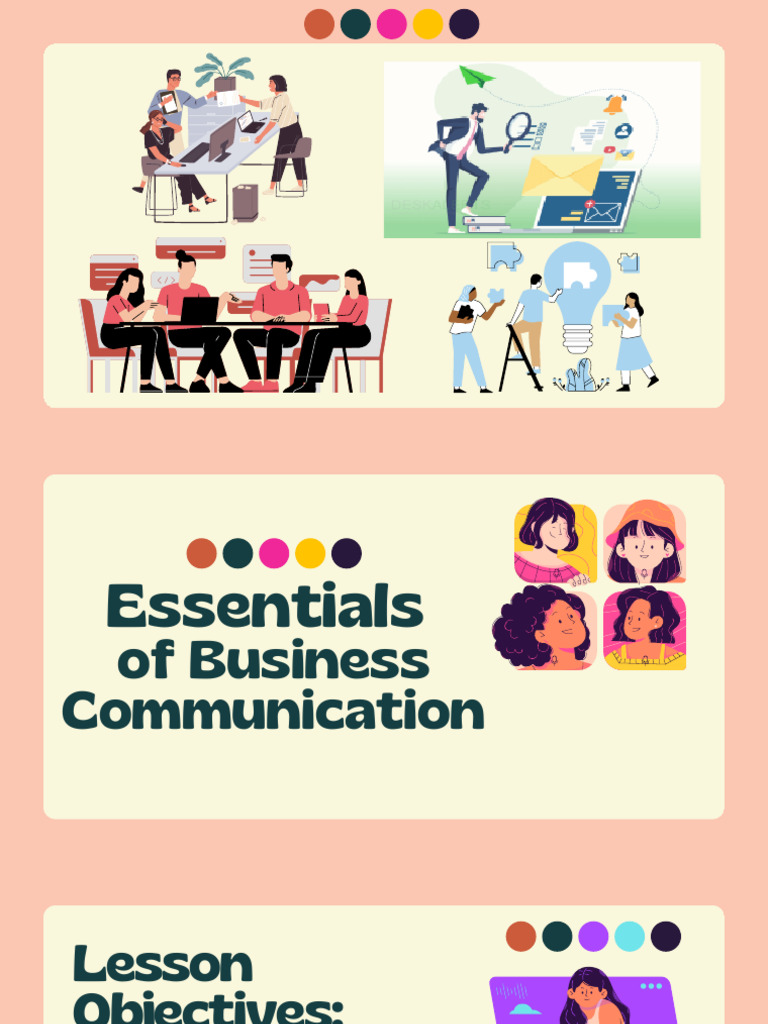10-03 Tw Lesson 3 Essentials of Business Communication (Final) (2 ...