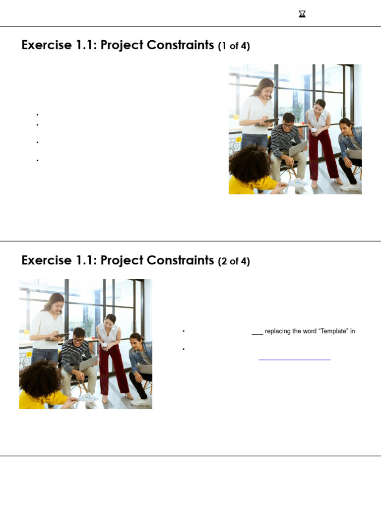 Exercise 1.1 Project Constraints Solution | PDF