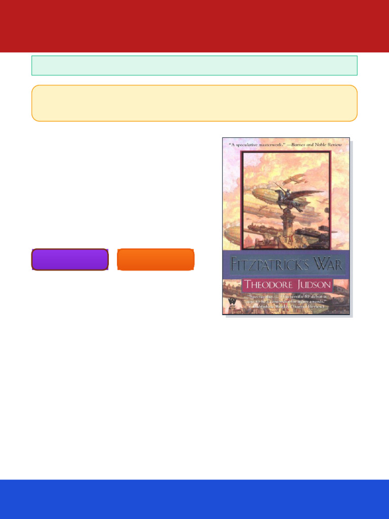 Fitzpatrick s War 1st Edition Theodore Judson ebook fully licensed ...