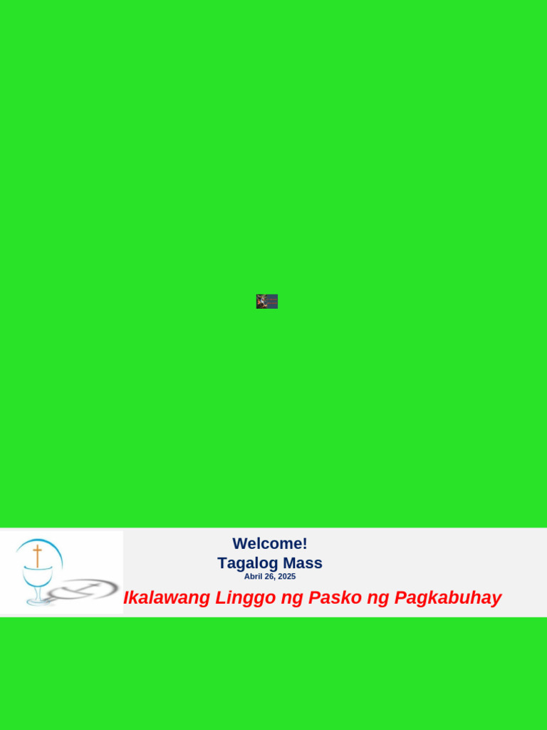 Tagalog Mass - Revised | PDF