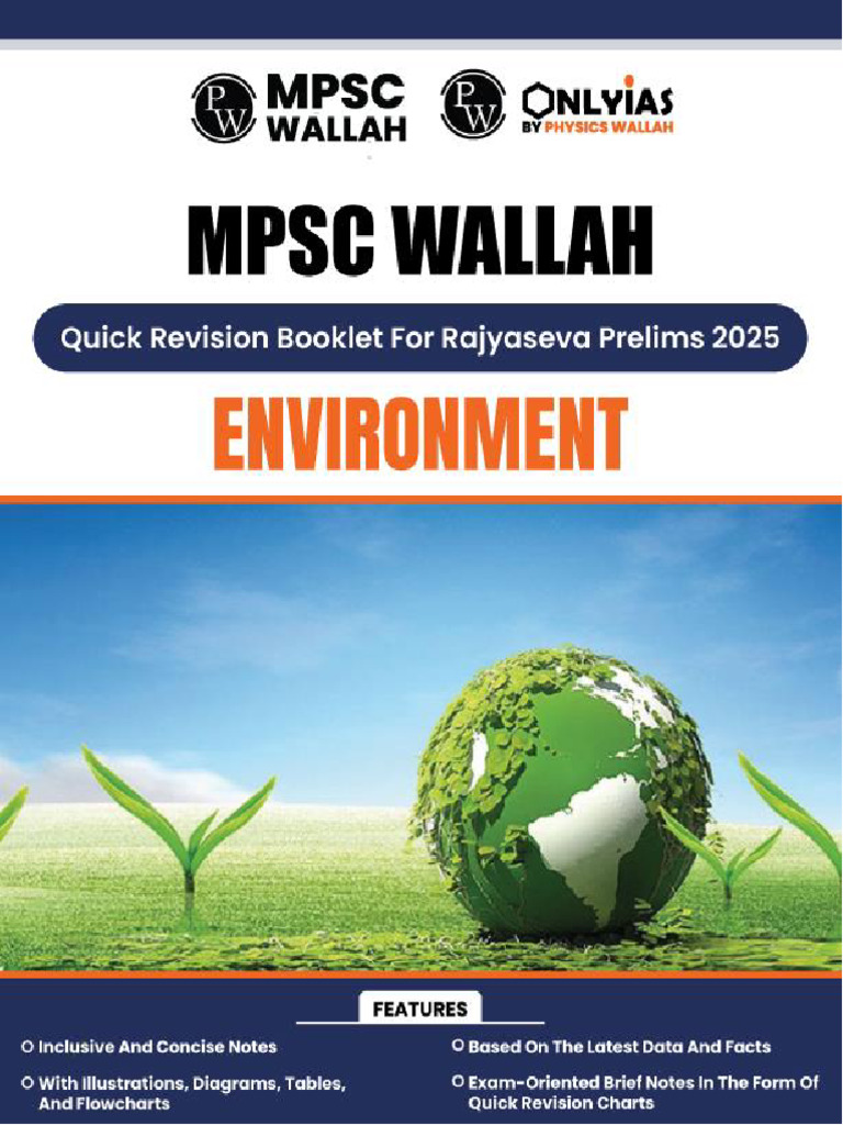 Environment Revision Booklet 2025 (English) | PDF | Primary Production ...