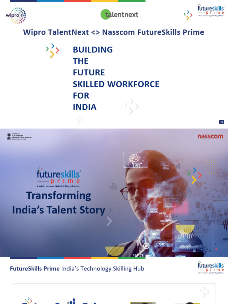FutureSkills Prime: Upskill for India’s Workforce | PDF | Artificial ...