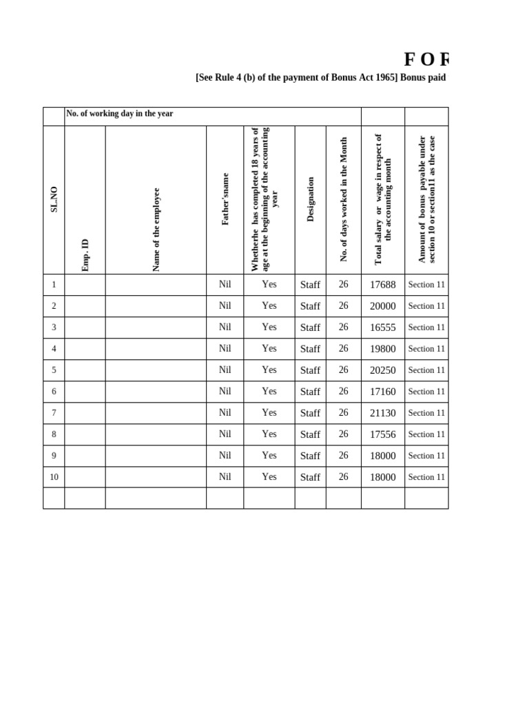 Form-C-Bonus Resister KRR | PDF | Public Finance | Economies