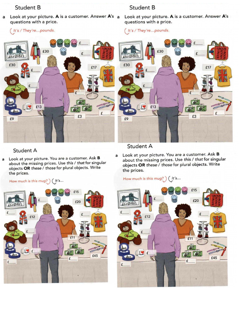 Role Play, This That These Those | PDF