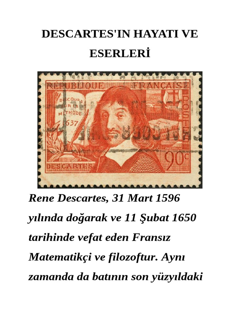 Descartes | PDF