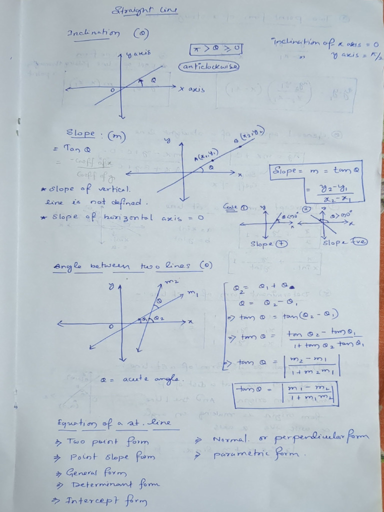 Straight Line | PDF