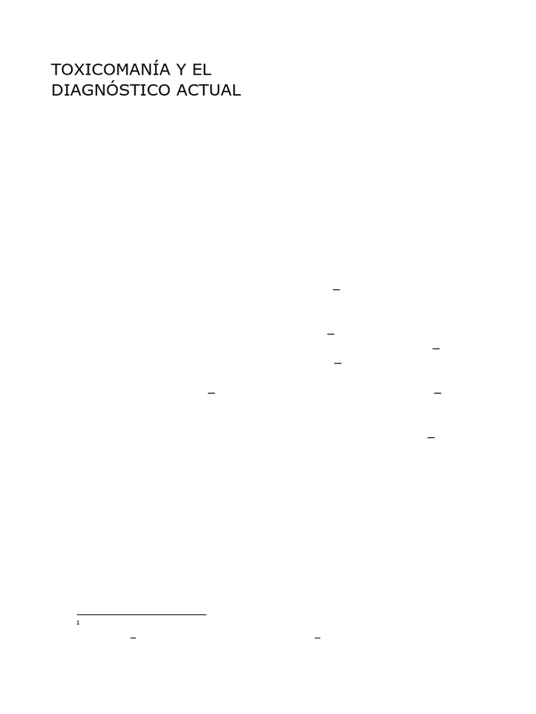 Toxicomanía y Psicosis: Diagnóstico Actual | PDF | Psicosis | Jacques Lacan