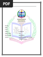 EVS Project Cover Page Design | PDF