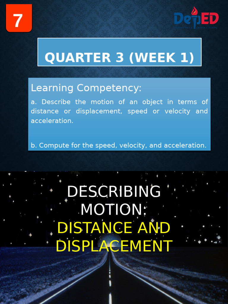 Understanding Motion: Distance, Speed, Acceleration | PDF