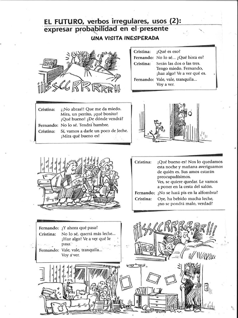 Expresar Hipotesis Con Futuro | PDF