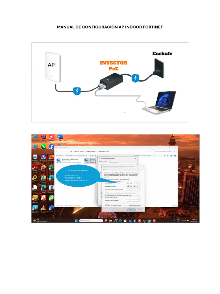 AP Fortinet - Indoor - Config | PDF