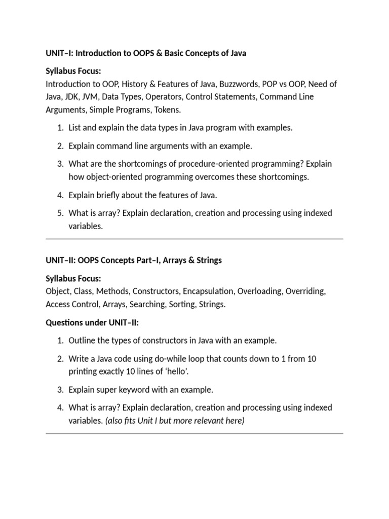PYQ oops | PDF | Class (Computer Programming) | Inheritance (Object Oriented Programming)