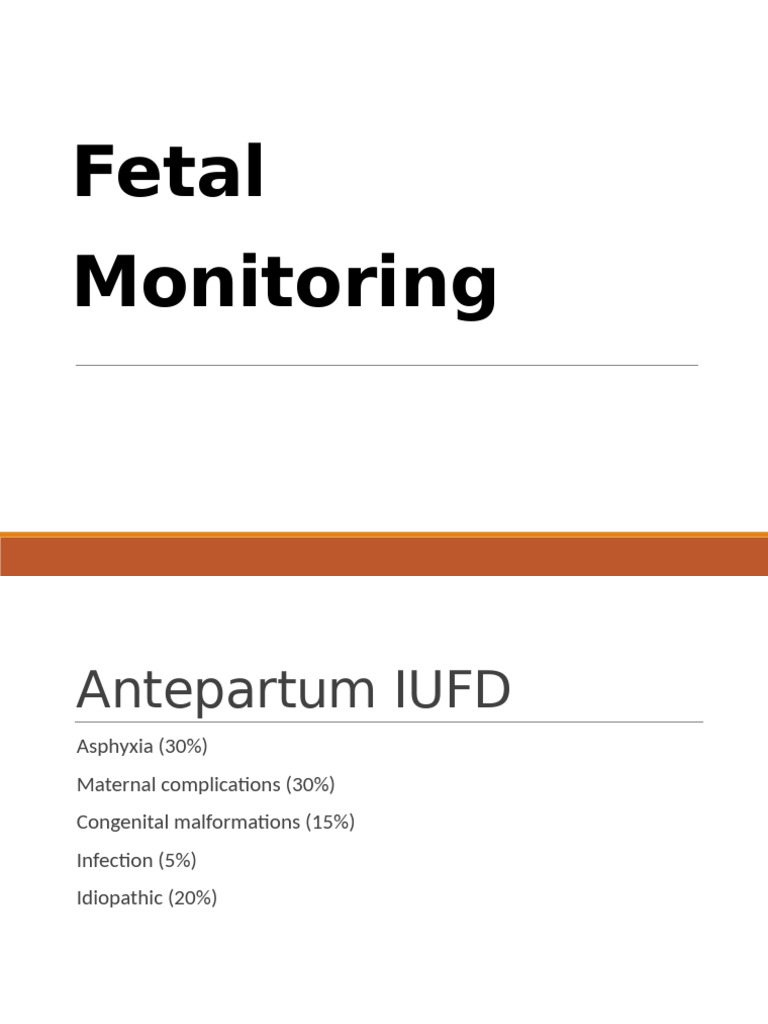 fetal-monitoring | PDF | Childbirth | Human Pregnancy