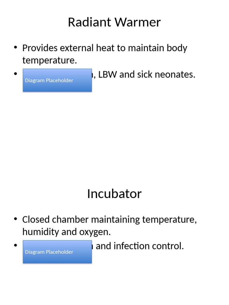 Essential Neonatal Care Equipment Guide | PDF