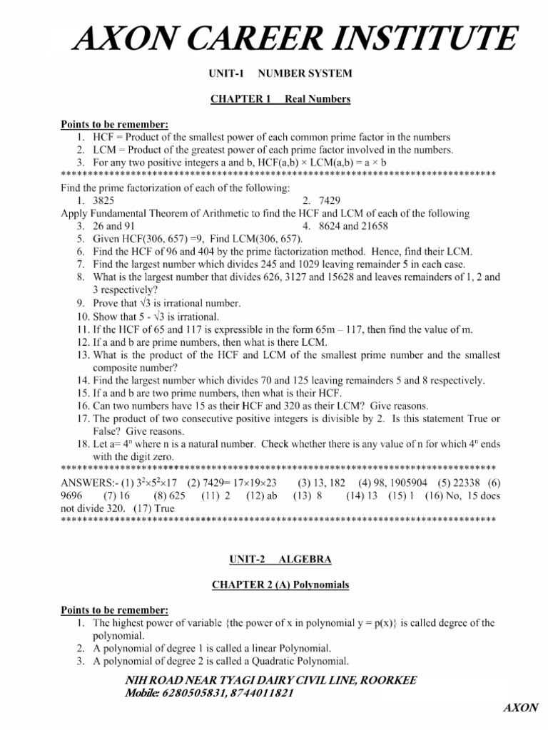Axon Career Institute Roorkee Contact | PDF