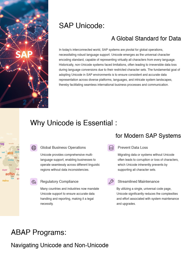 SAP Unicode | PDF | Character Encoding | String (Computer Science)