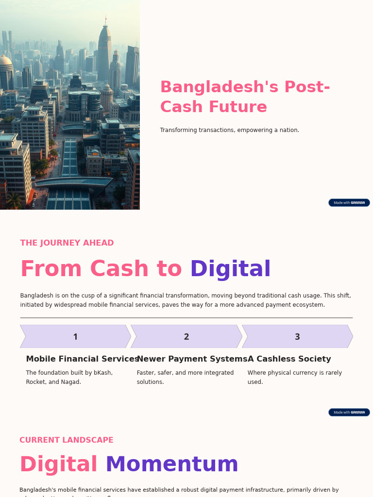 Bangladesh's Shift to Digital Payments | PDF | Cash | Economies