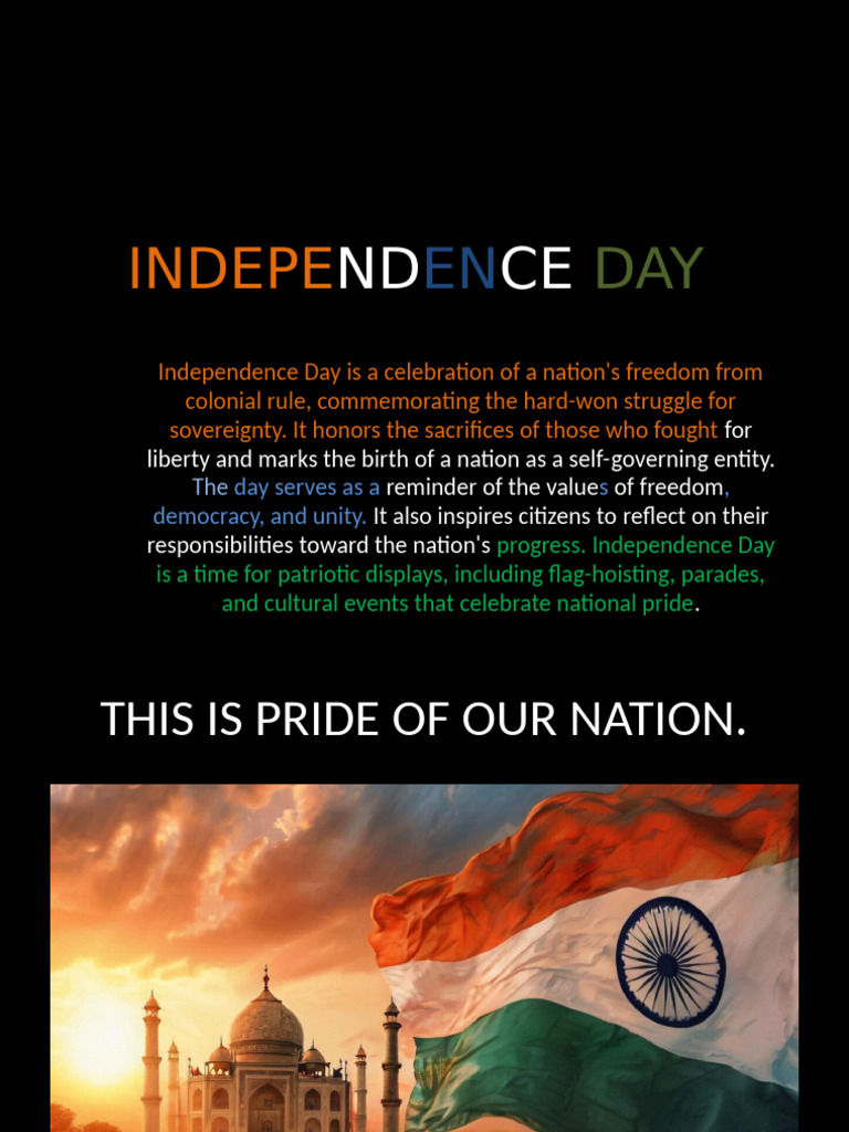 Independence Day | PDF