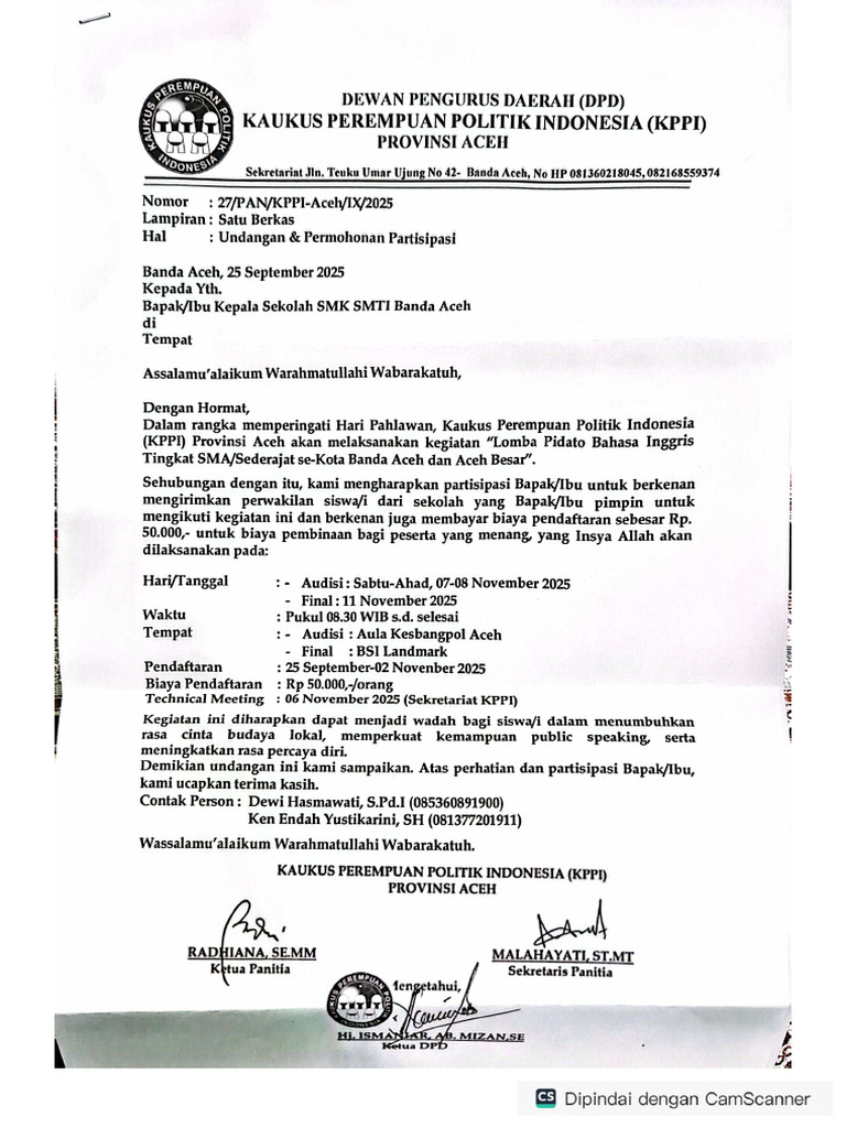 Lomba Pidato Bahasa Inggris | PDF