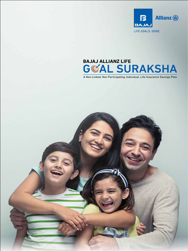 Goal Suraksha Brochure | PDF | Insurance | Life Insurance