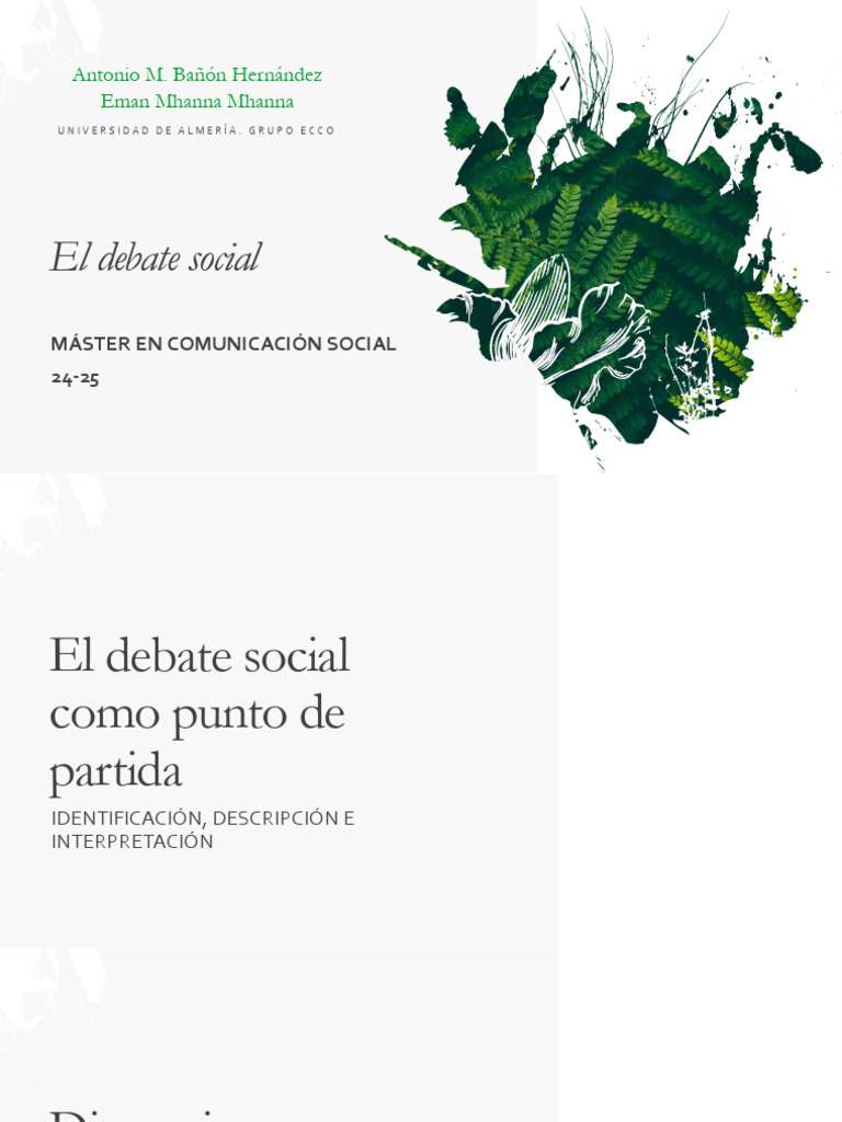 El Debate Social - 24-25 - 13.12.24 | PDF