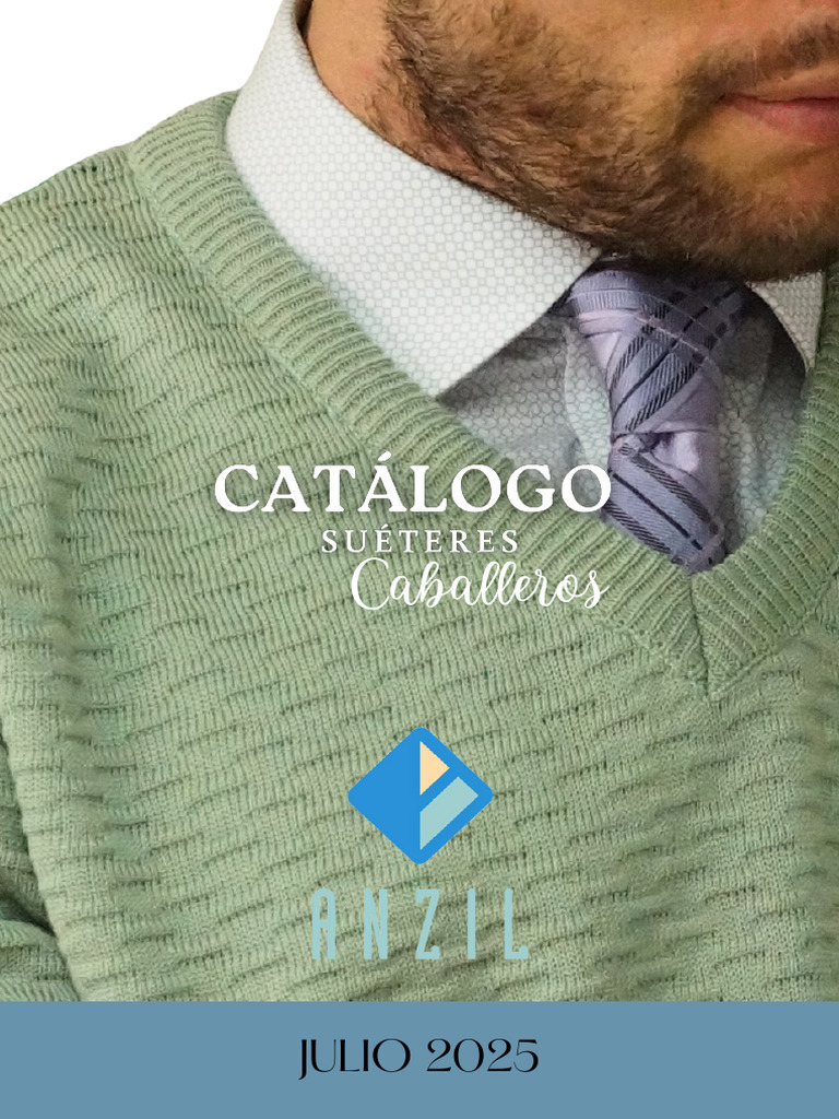 Catálogo Suéteres Caballero JUN2025 | PDF
