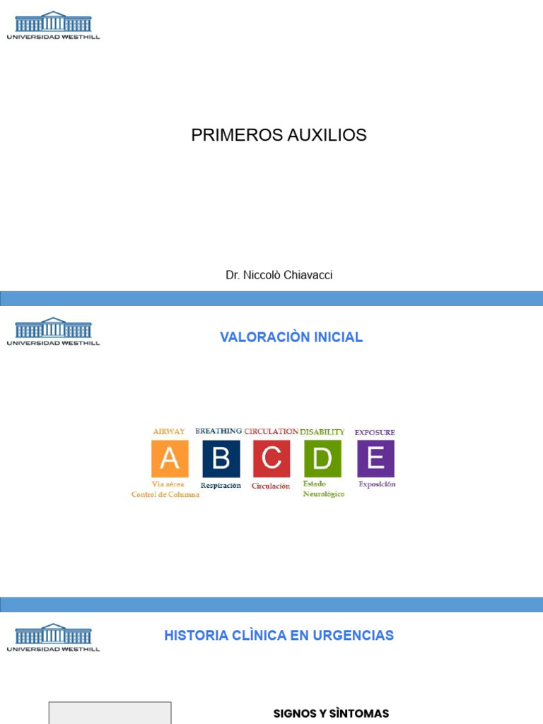 Primeros auxilios.pptx | PDF | Rodilla | Quemar