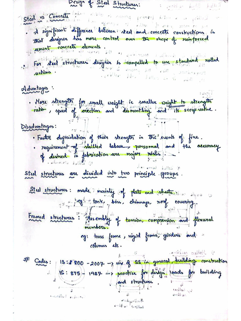 Design of Steel Complete Notes | PDF