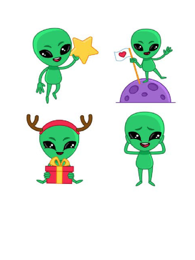 Alien Cartoon | PDF