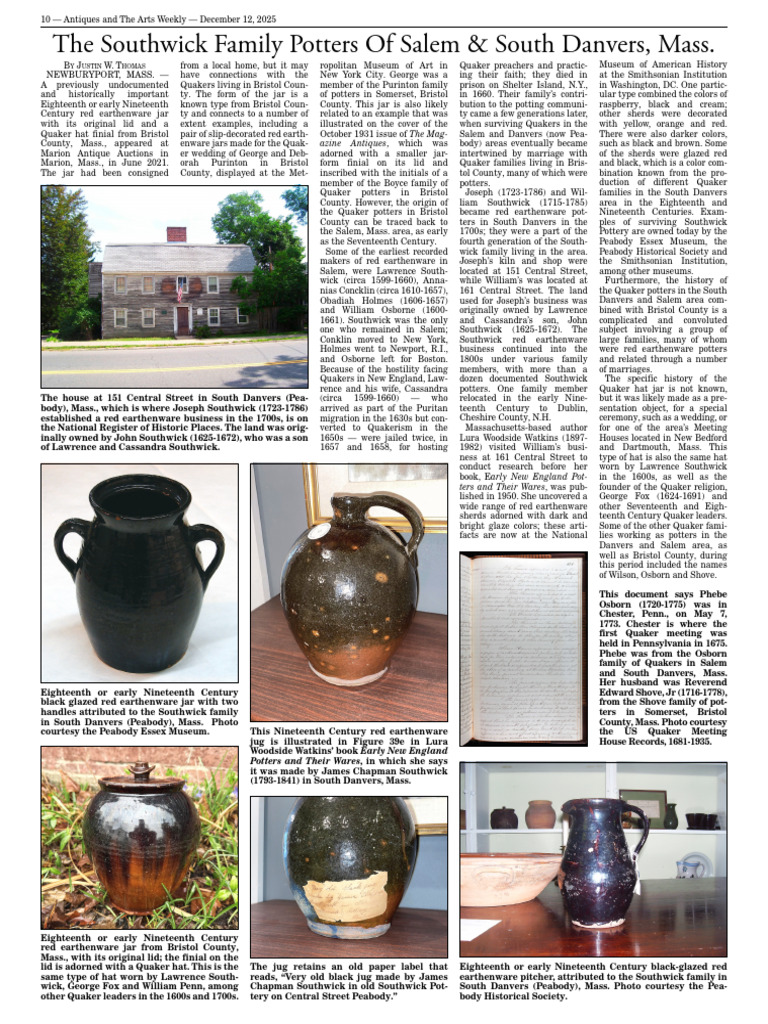 1212 - D - 010 - ANA - Southwick | PDF | Pottery | Ceramics