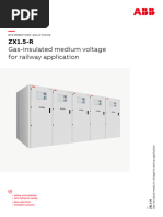 ABB ZX2 Gas-Insulated Switchgear Overview | PDF | Transformer | Power ...