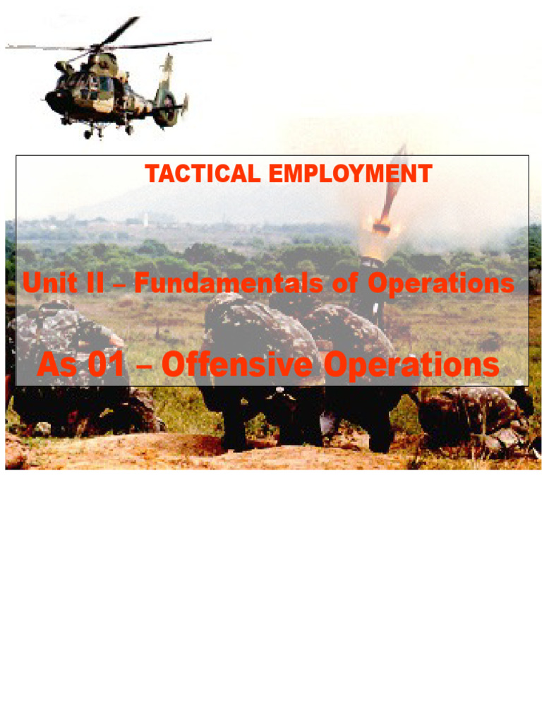 Offensive Operations | PDF
