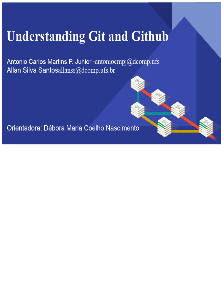 Introduction to GIT and Github | PDF | Version Control | Application ...