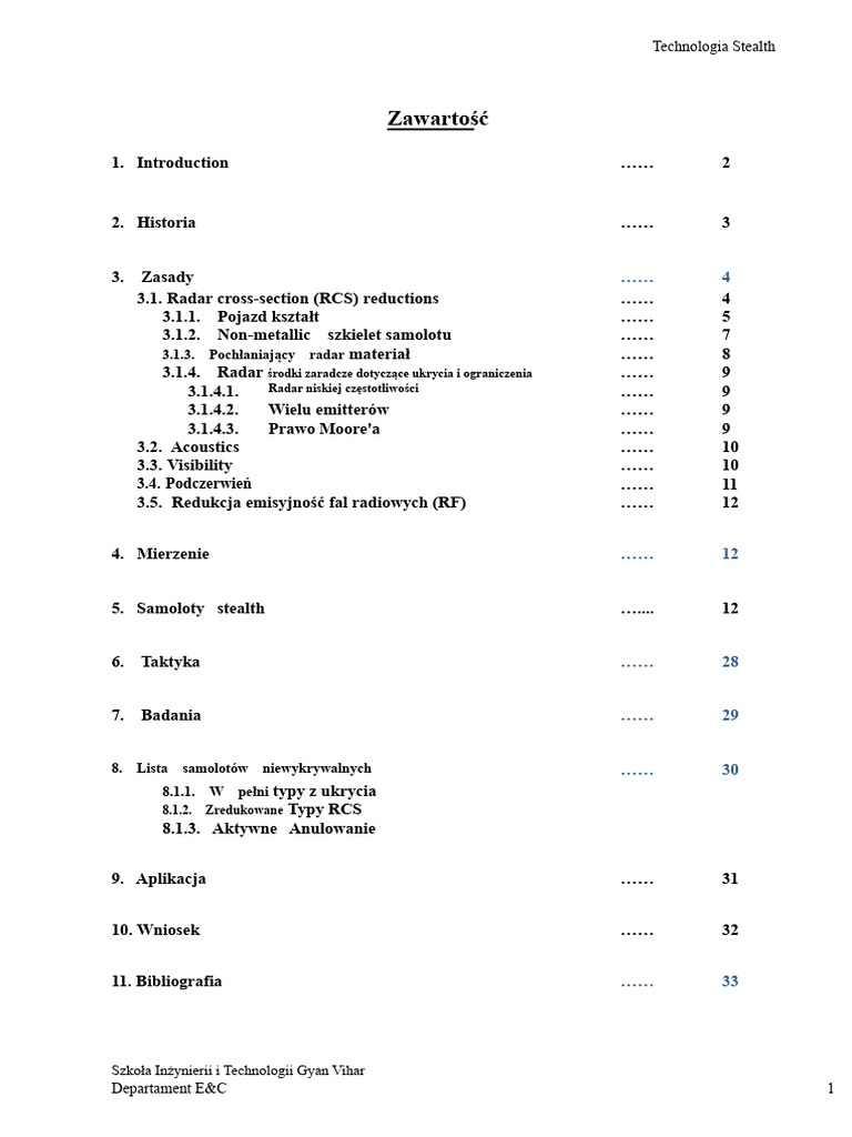 Technologia Stealth | PDF