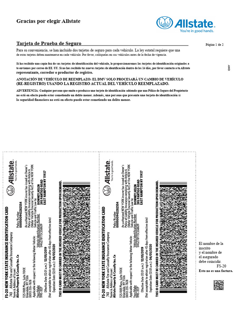 Aseguranza Allstate En Espanol
