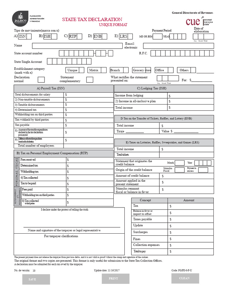 STATE TAX DECLARATION CUE (1) | PDF | Taxes | Taxpayer