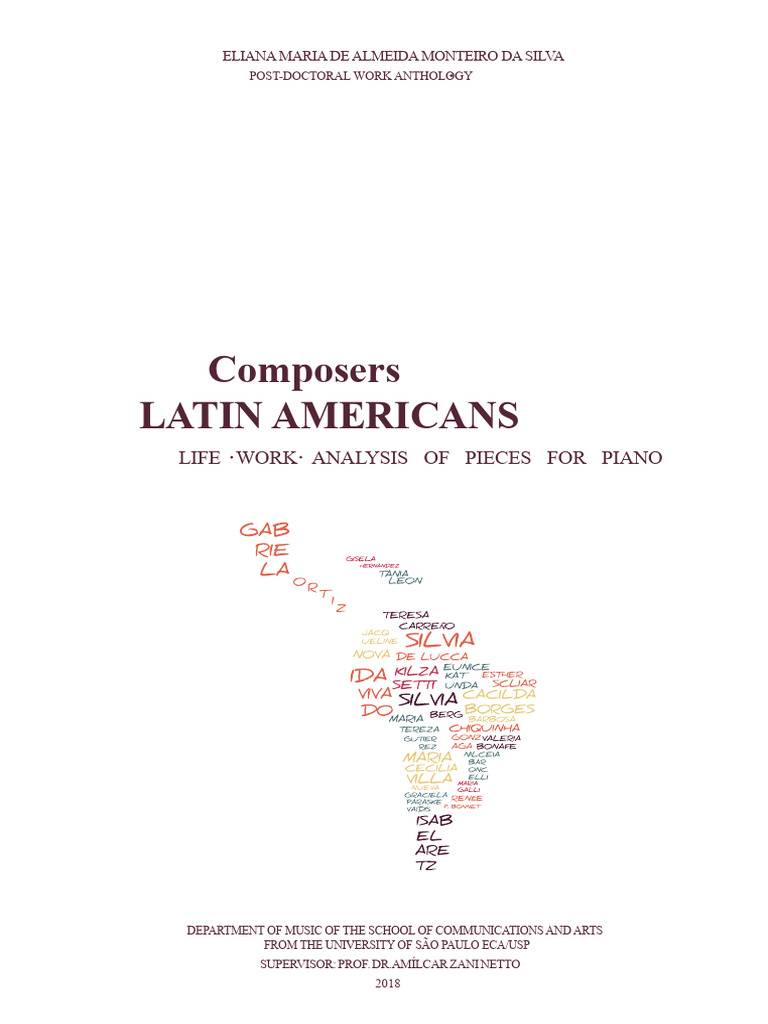 Latin American Women Composers Anthology | PDF | Interval (Music ...
