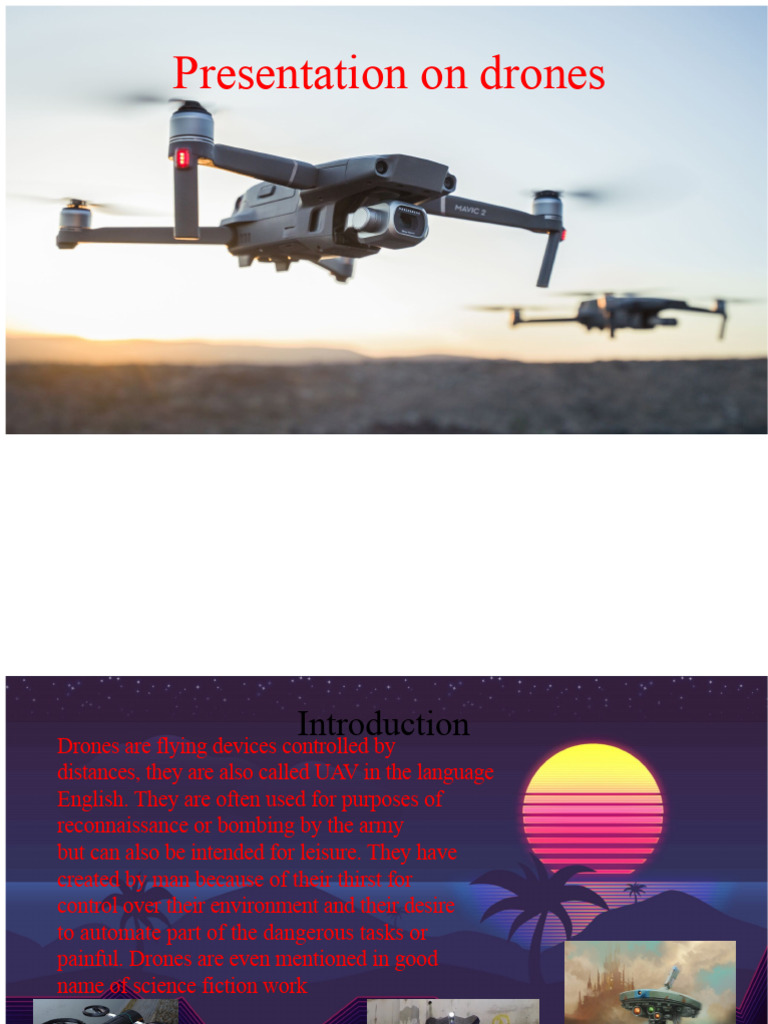Drone Presentation (The True) | PDF
