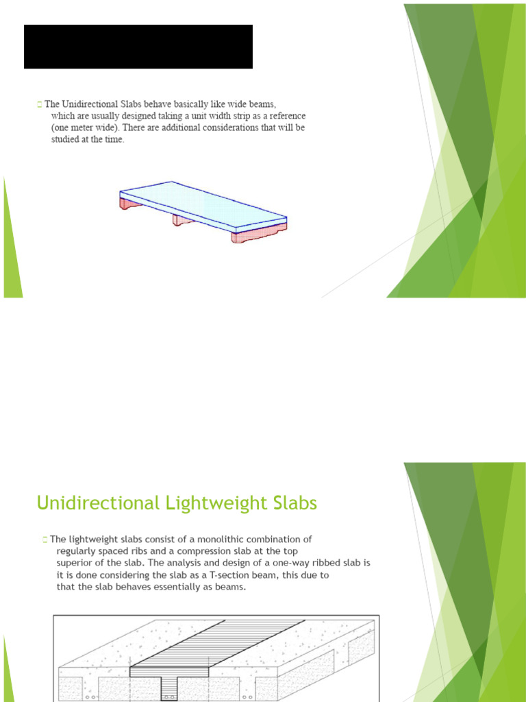 Unidirectional Ribbed Slab Design Guide | PDF | Beam (Structure ...